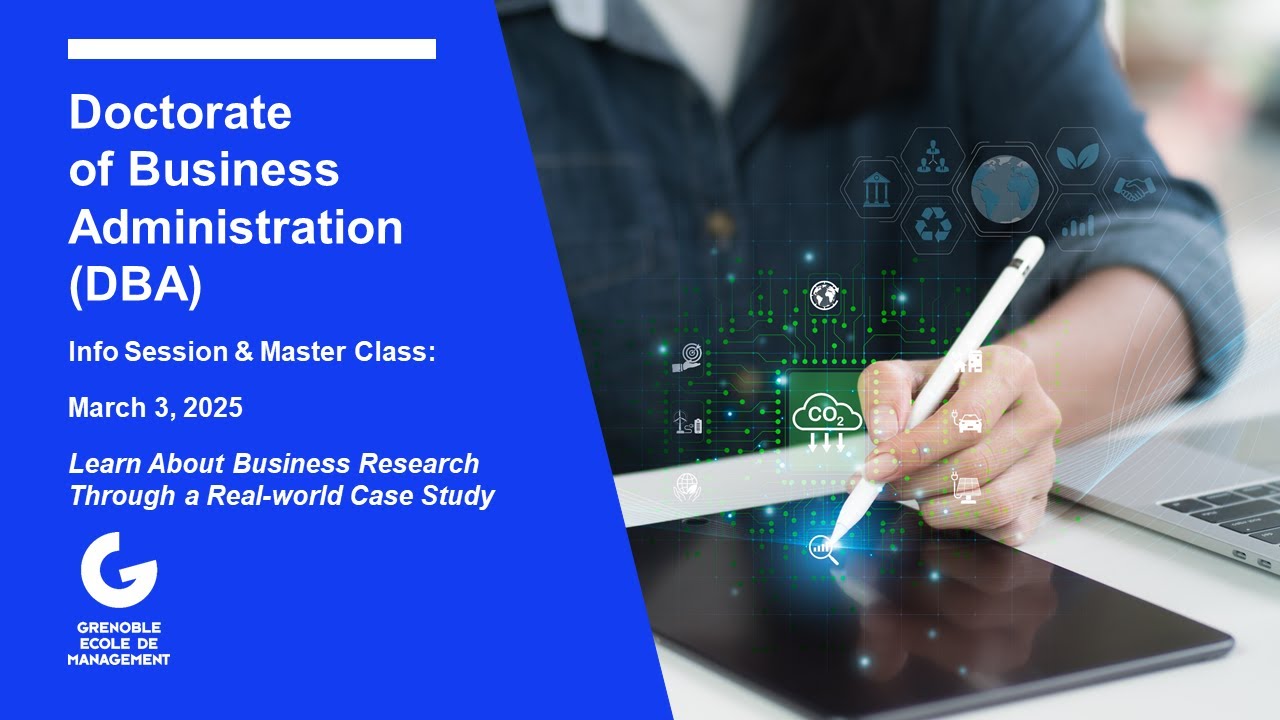 Doctorate of Business Administration (DBA): Learn Business Research ...