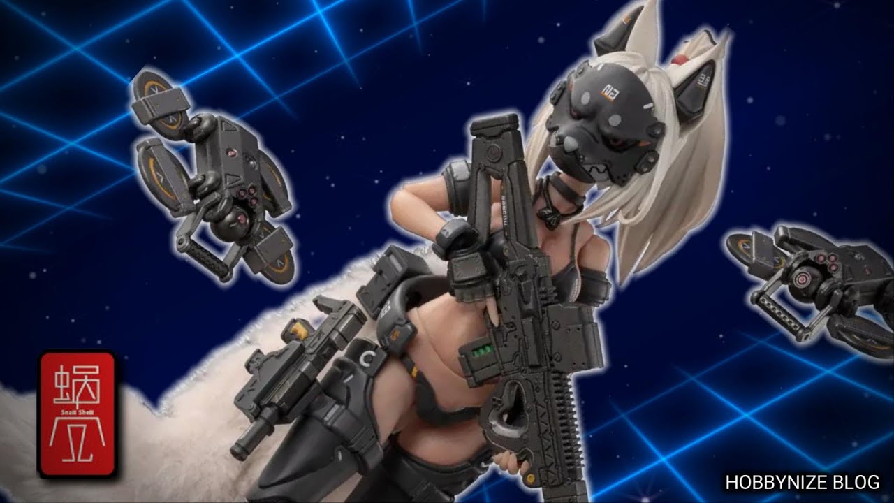 RA-04 Kitsunebi Senki Honoka Swimsuit Ver. [1/12 Scale Action Figure] by Snail Shell - YouTube