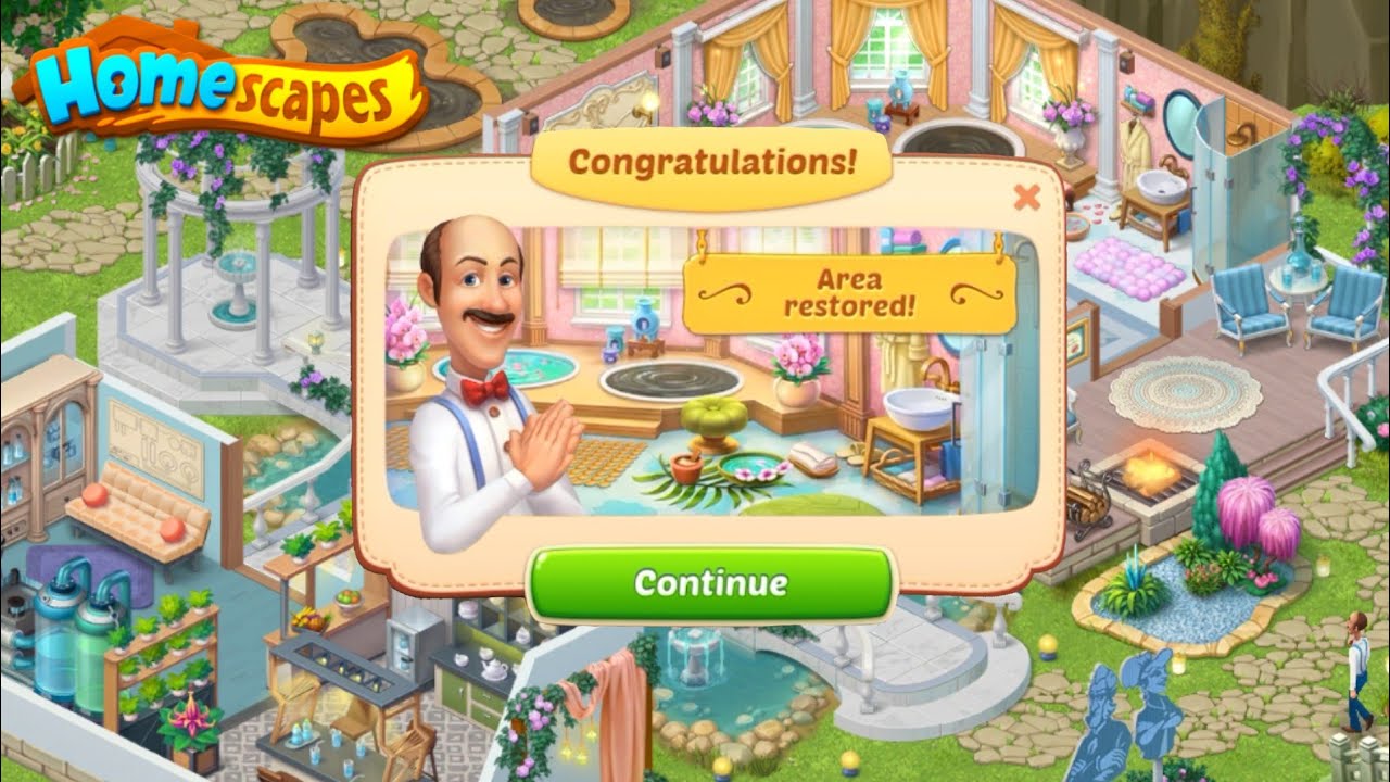 Homescapes - Mineral Spring Unlocked - Day - 6 - YouTube