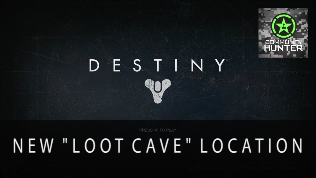 Destiny - New "Loot Cave" Location - YouTube