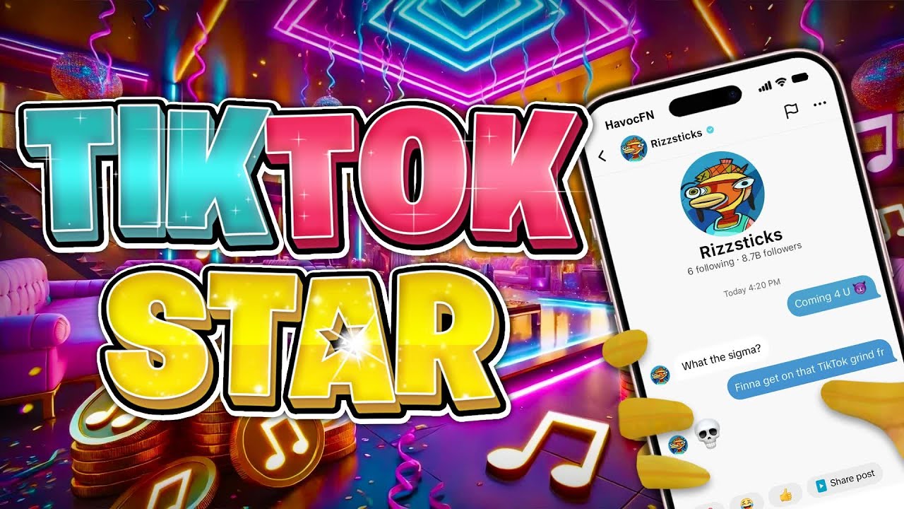 FORTNITE TIKTOK STAR TYCOON ⭐ 5/7 SECRET CODES AND REBIRTH - MAP CODE ...
