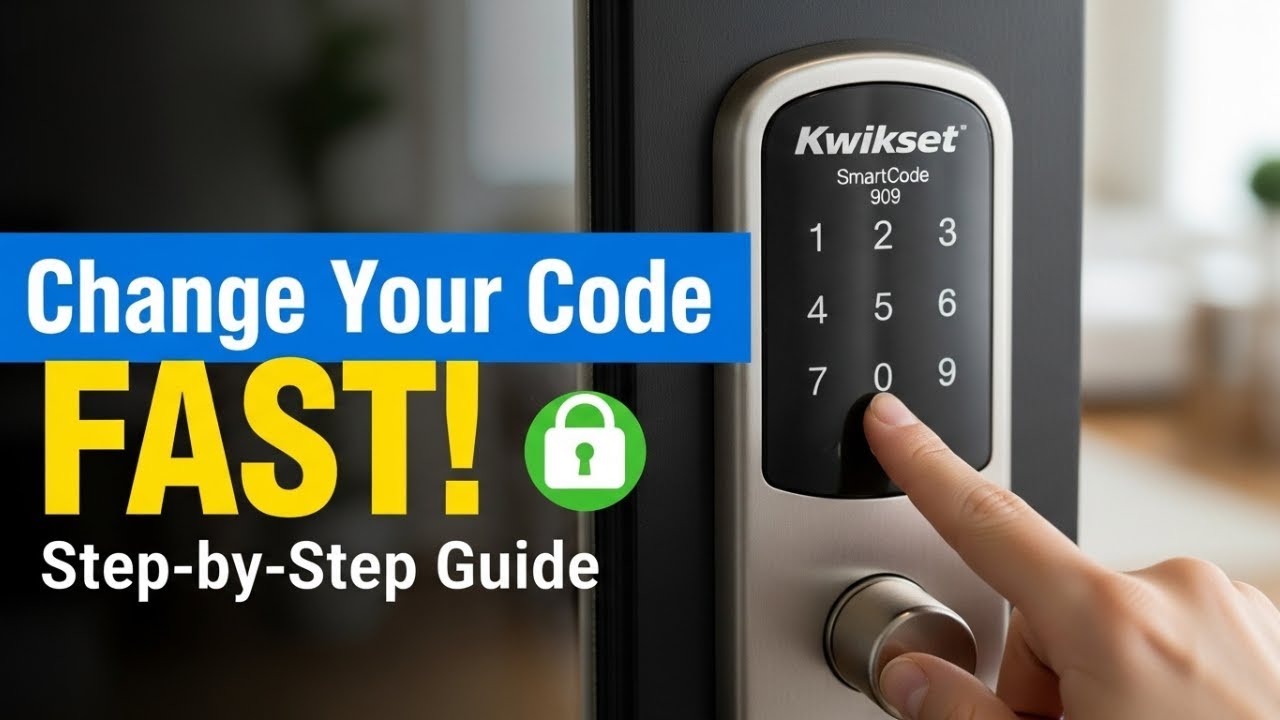 How To Change Code On Kwikset Smartcode 909