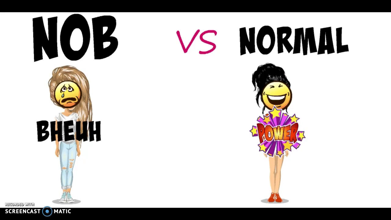 Nob VS Normal - YouTube