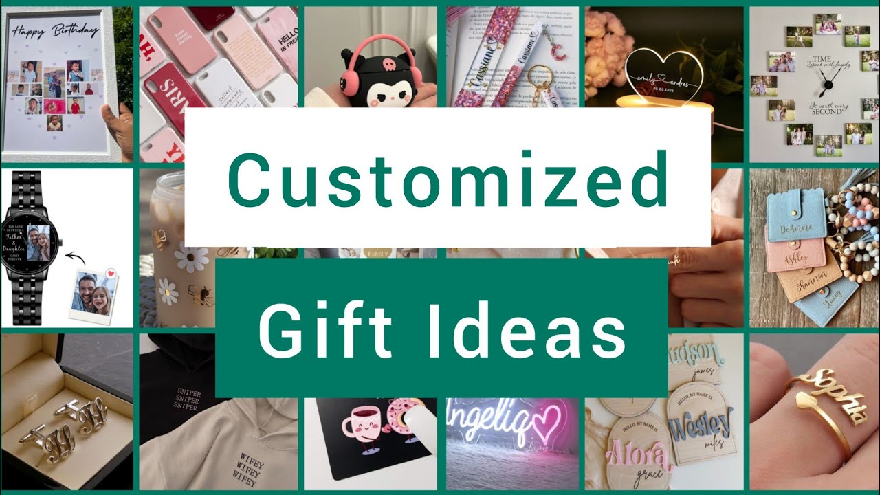 Best Customized Gift Ideas | Unique & Personalized Presents for Any ...