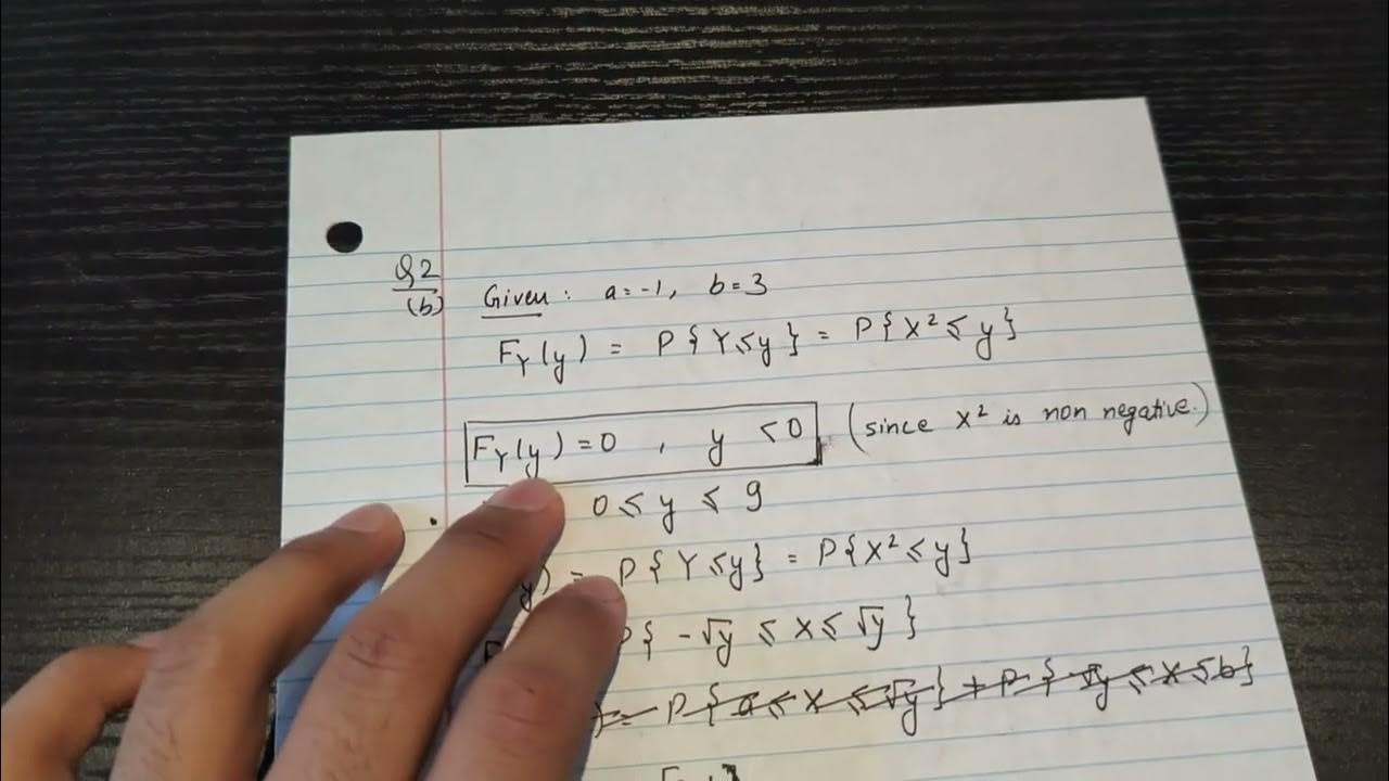 ECE 6303 Probability and Stochastic Processes(NYU): HW3 Q2 - YouTube