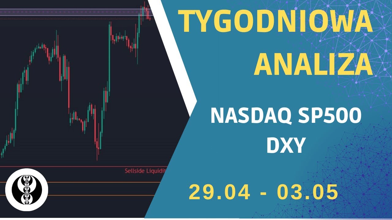 Tygodniowa analiza NASDAQ SP500 i DXY 29.04 - 03.05 (ICT concepts ...