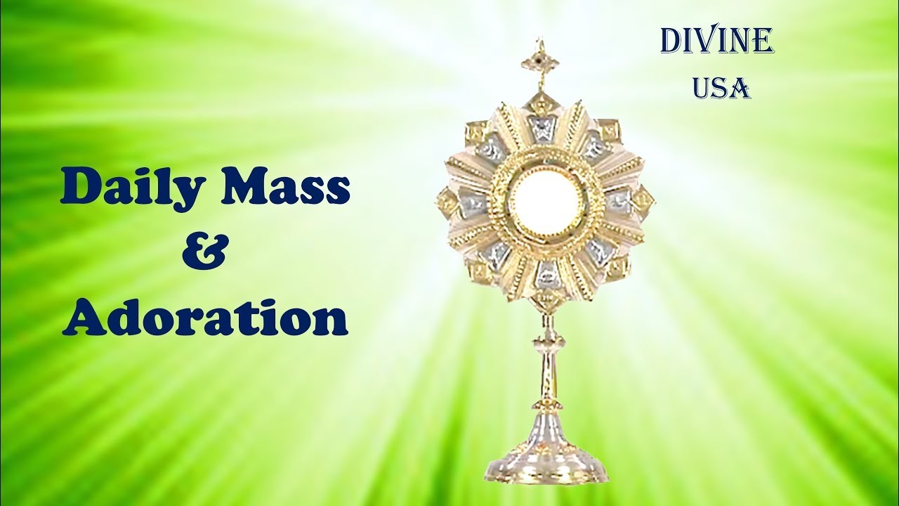 JAN 16, 2025 | DIVINE USA | HOLY MASS & ADORATION | FR. JAMES - YouTube