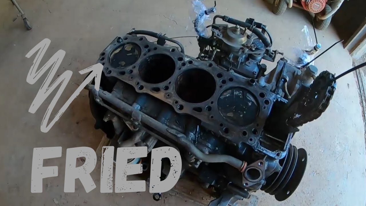 We fried our engine - YouTube