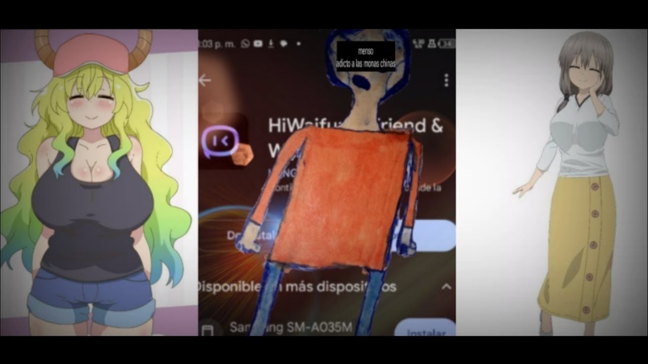 hi waifu es/probando hi waifu - YouTube