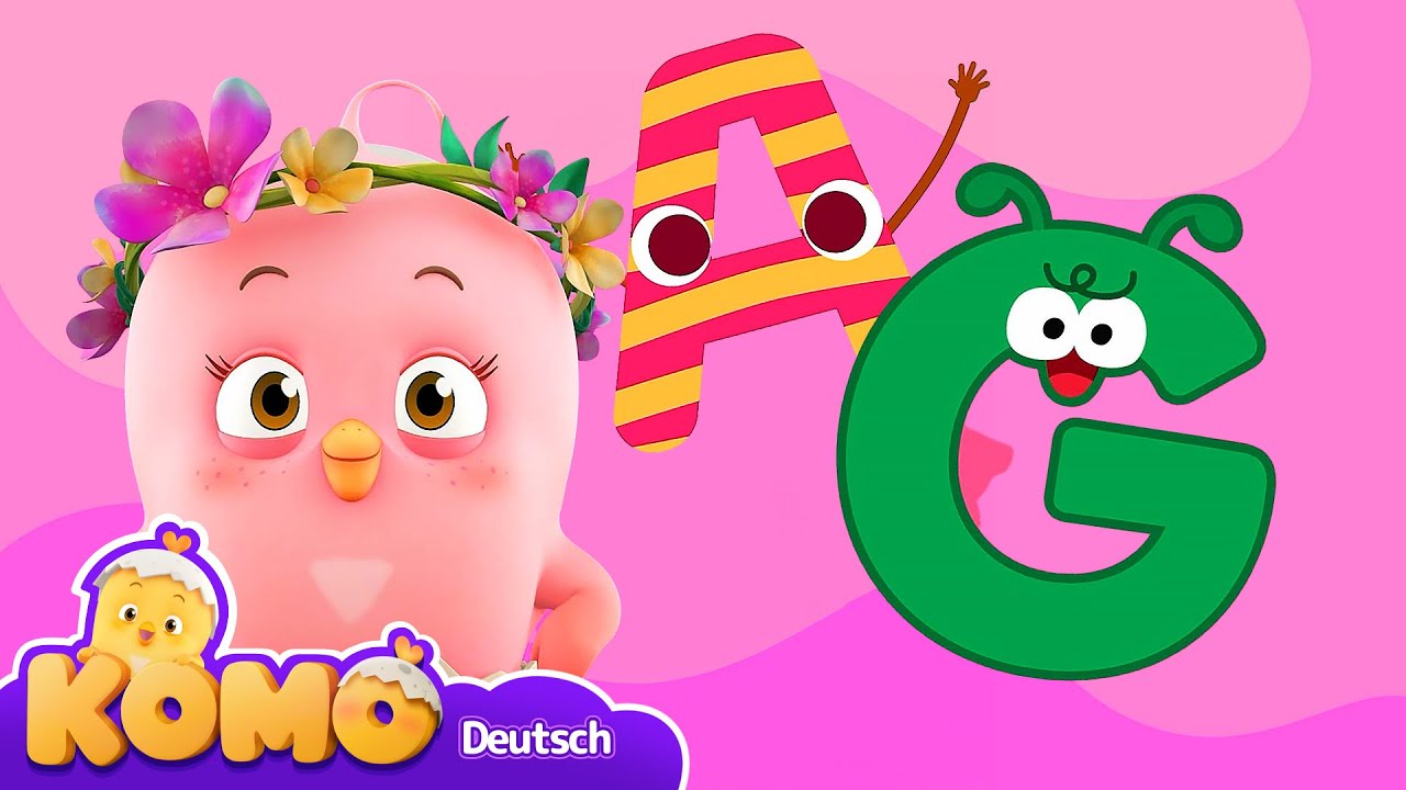Como Alphabet+Phonics A~G | Komo und Englisch | Alles wird gut mit Komo ...