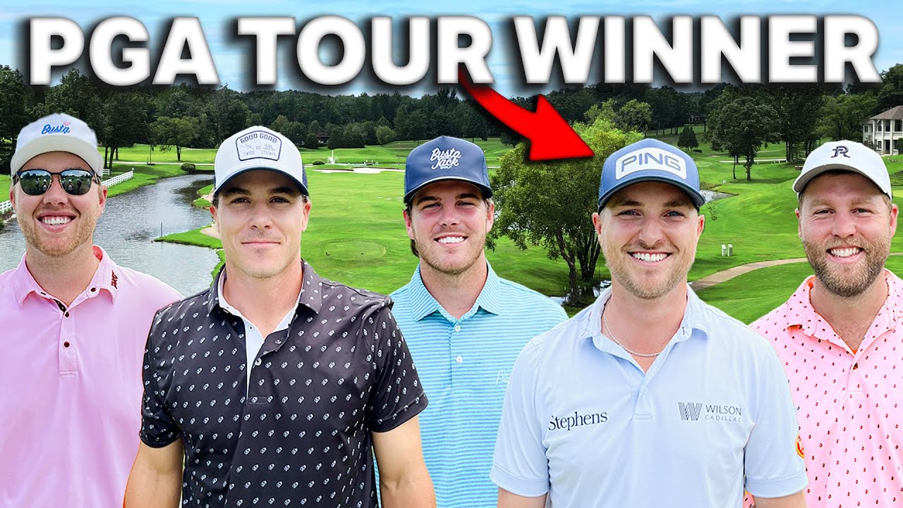 5 Person Knockout Challenge W/ PGA TOUR WINNER Austin Cook - YouTube