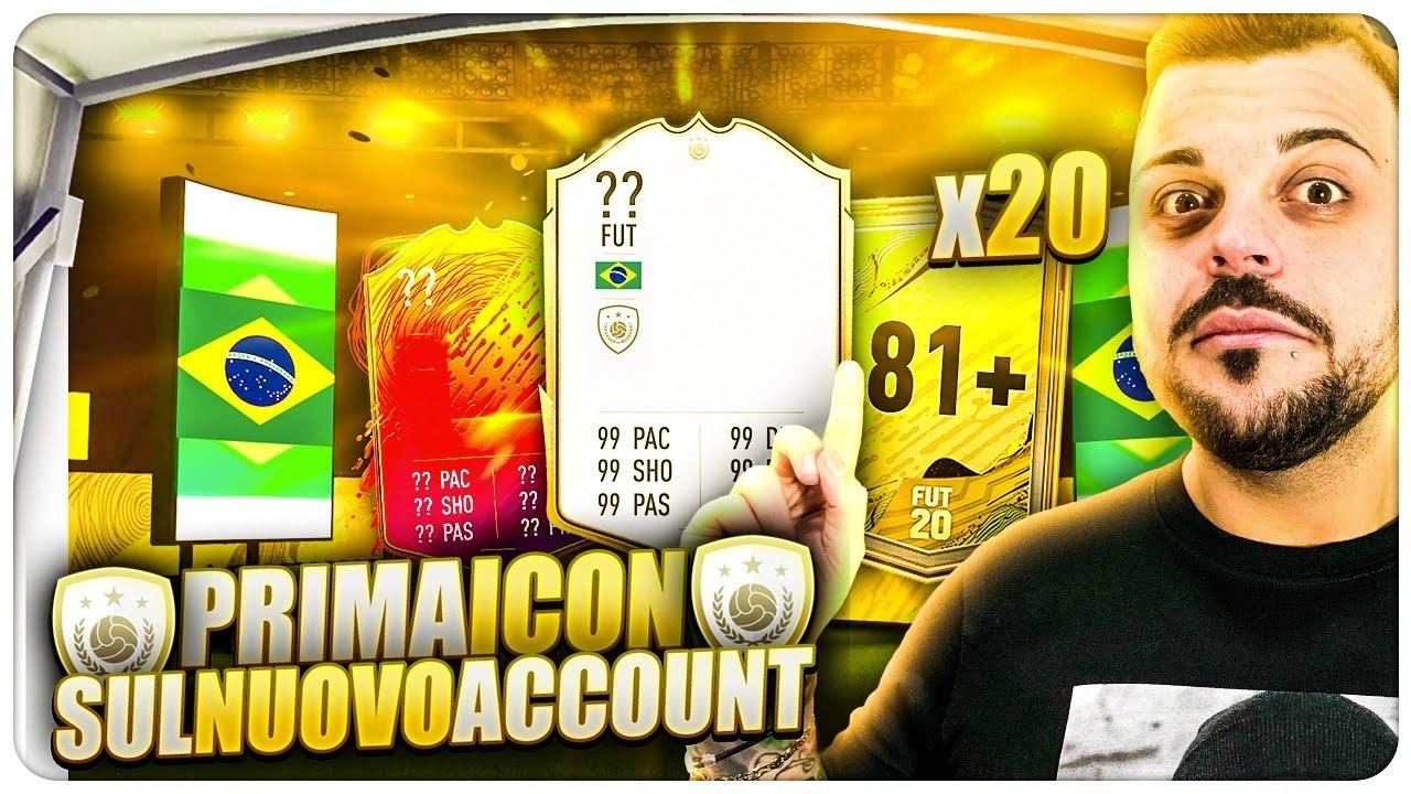 PRIMA ICONA NUOVO ACCOUNT PC & 20 PACKS 81+ - FIFA 20 Pack opening ...