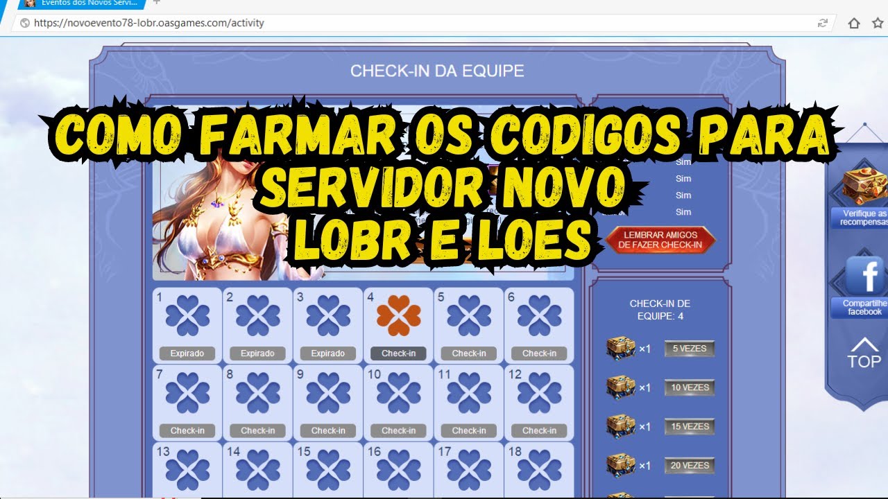Legend Online "DICAS" Tutorial de Codigos para LOBR e LOES - Dicas 18 ...