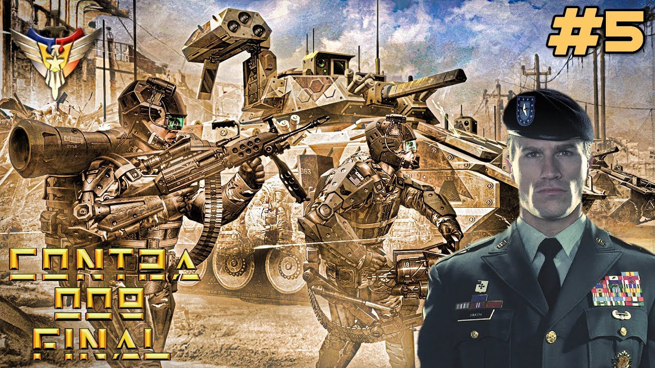C&C Generals Contra 009 FINAL - USA Cybernetic General - Part 5 - YouTube