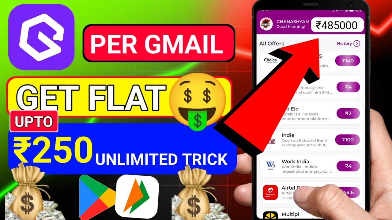 😱 Go Cash App Unlimited Trick | Signup & Withdrawal Loot | Go Cash Real ...