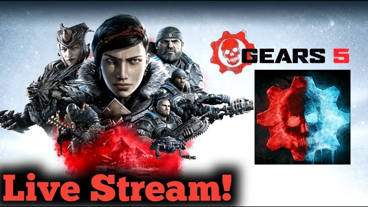 Gears 5 Multiplayer! Live Streaming In The Rafcave! Let's Play! - YouTube