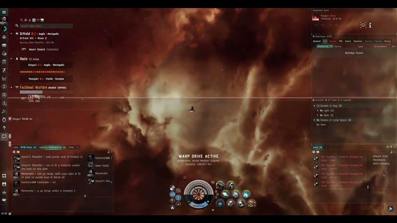 EVE Online Federation Navy Comet vs Atron - YouTube