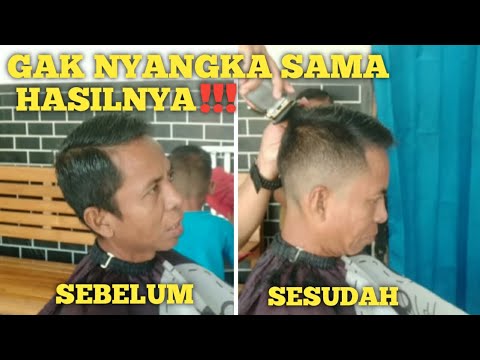 Cukur Mid Fade Pake Teknik Gak Biasa! Hasilnya Bikin Kaget 🔥 - YouTube