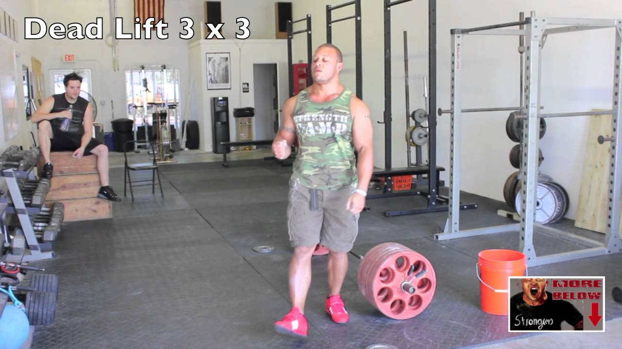 Heavy Dead Lifts & Bodyweight Workout - YouTube