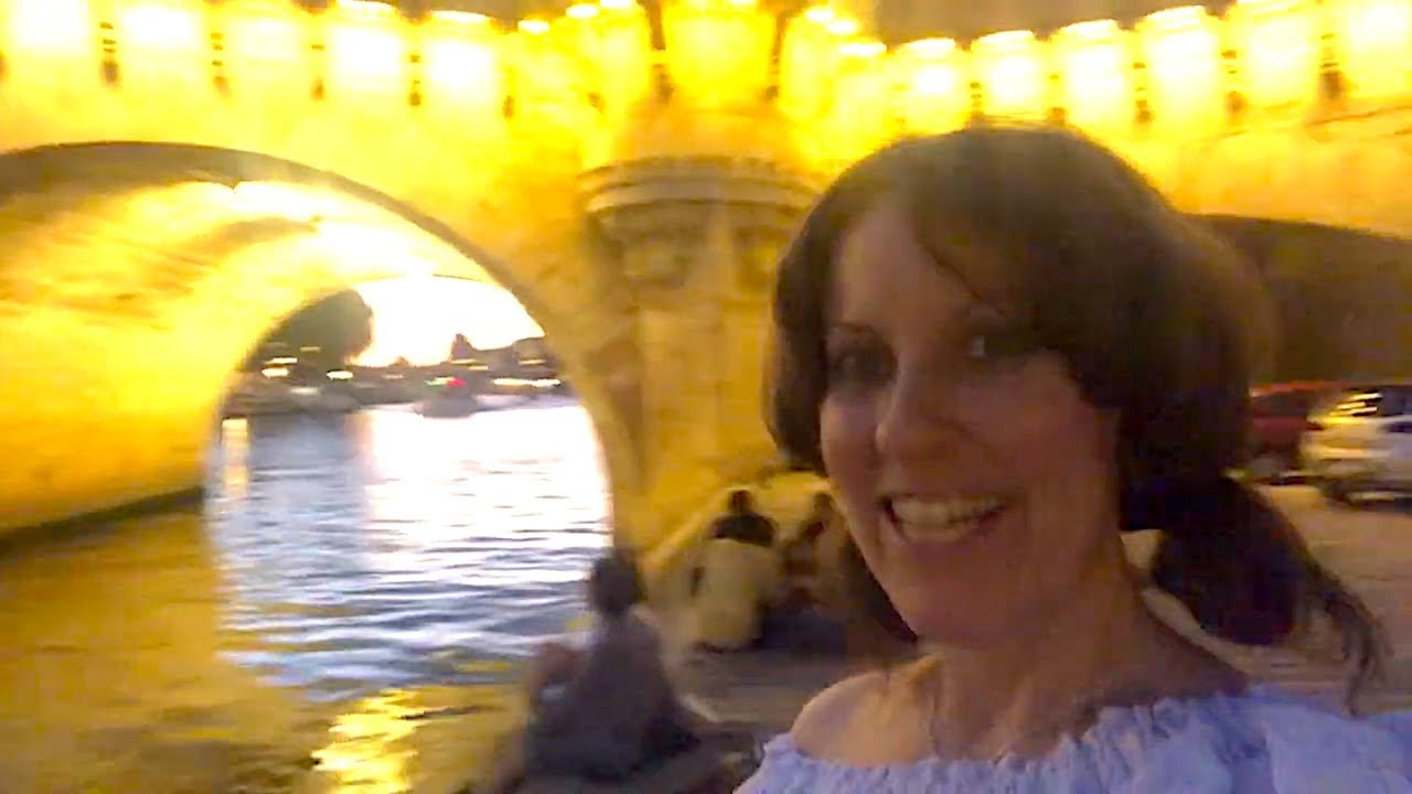 ASMR walking in Paris by the Seine river - YouTube