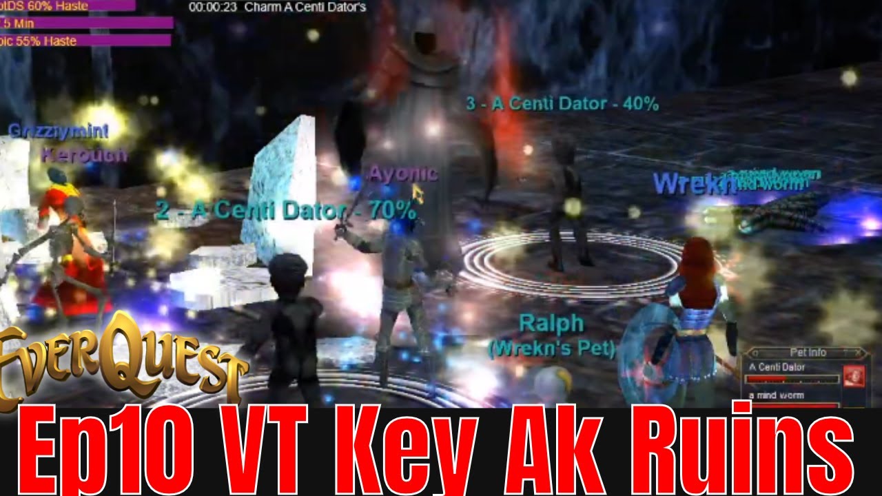 10/15 Akheva Ruins [Vex Thal Key] | EverQuest Luclin - YouTube
