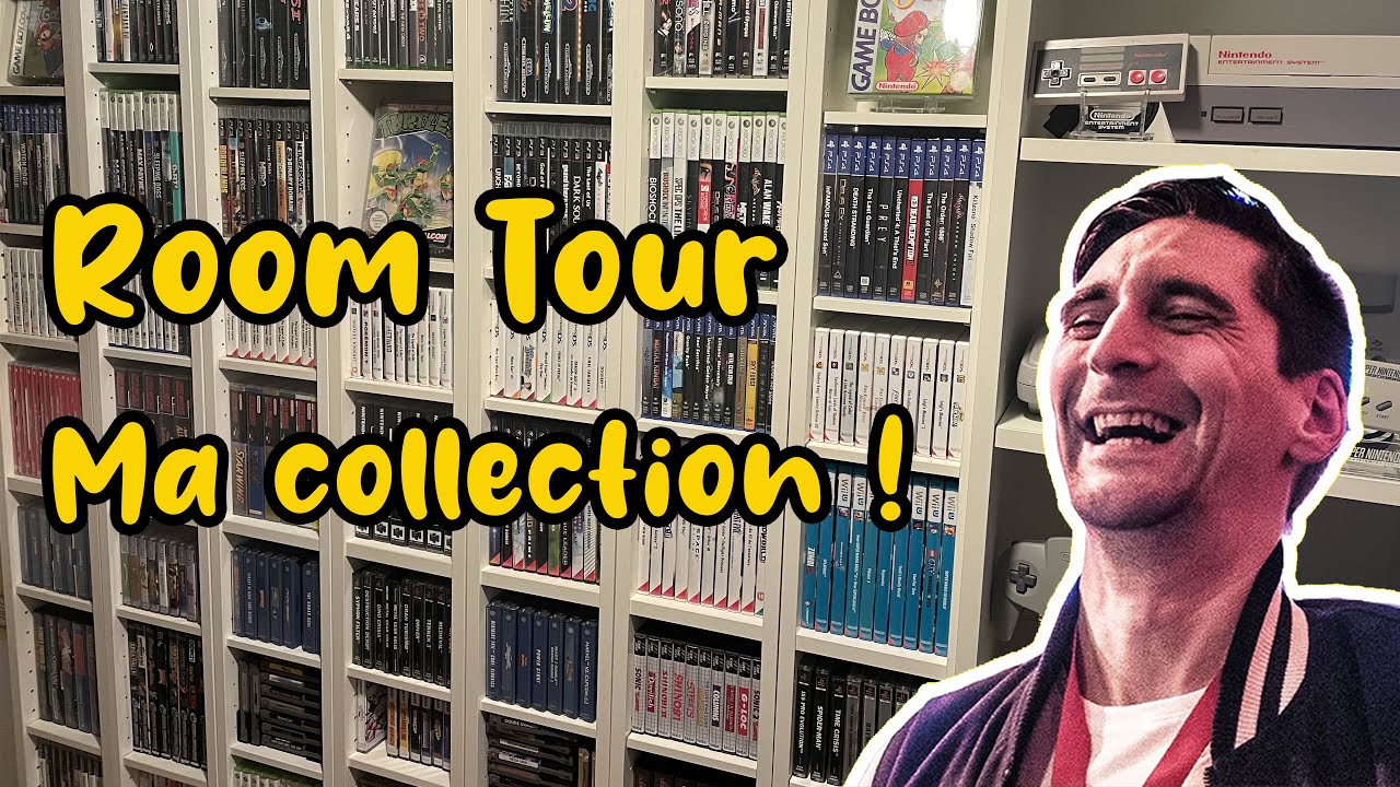 Collection Jeux video : Room tour ! - YouTube