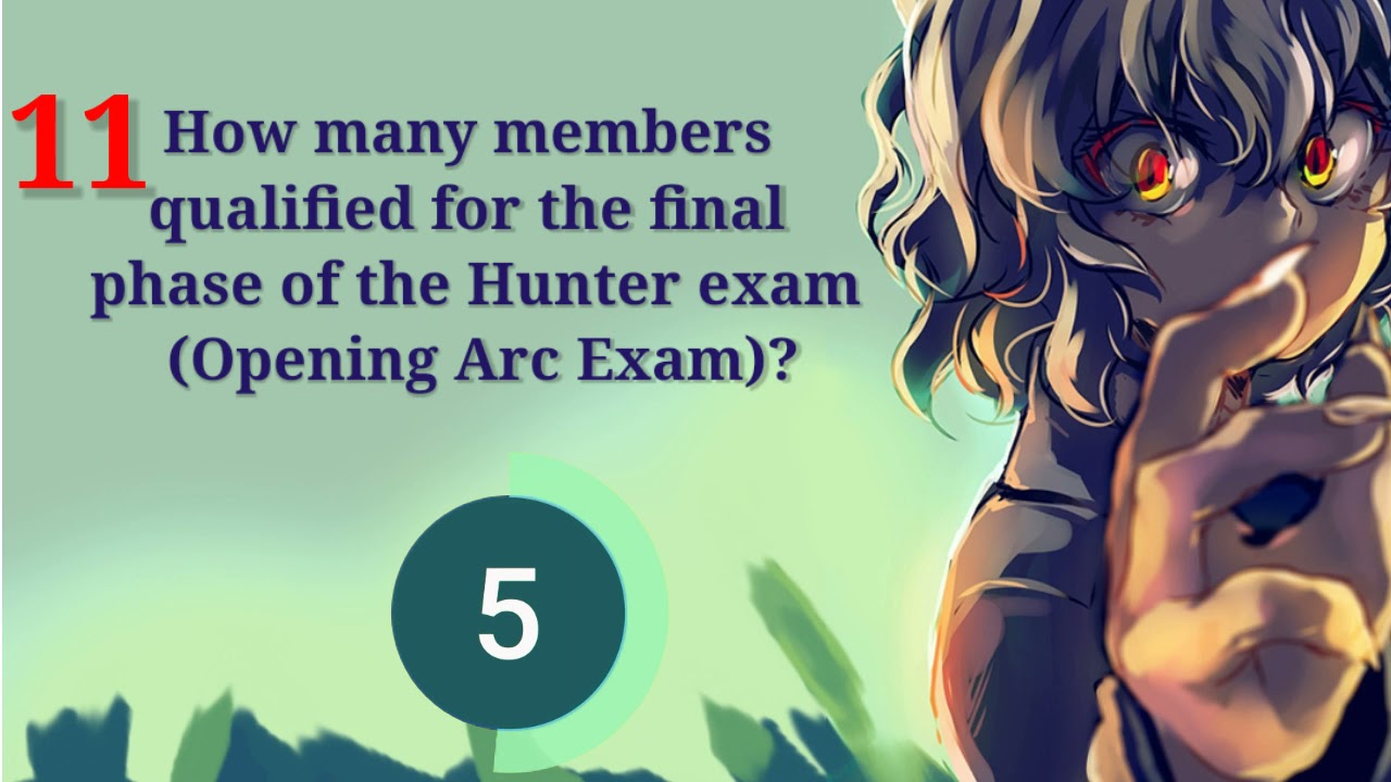 HxH ANIME QUIZ | Hunter X Hunter Fan Quiz - YouTube