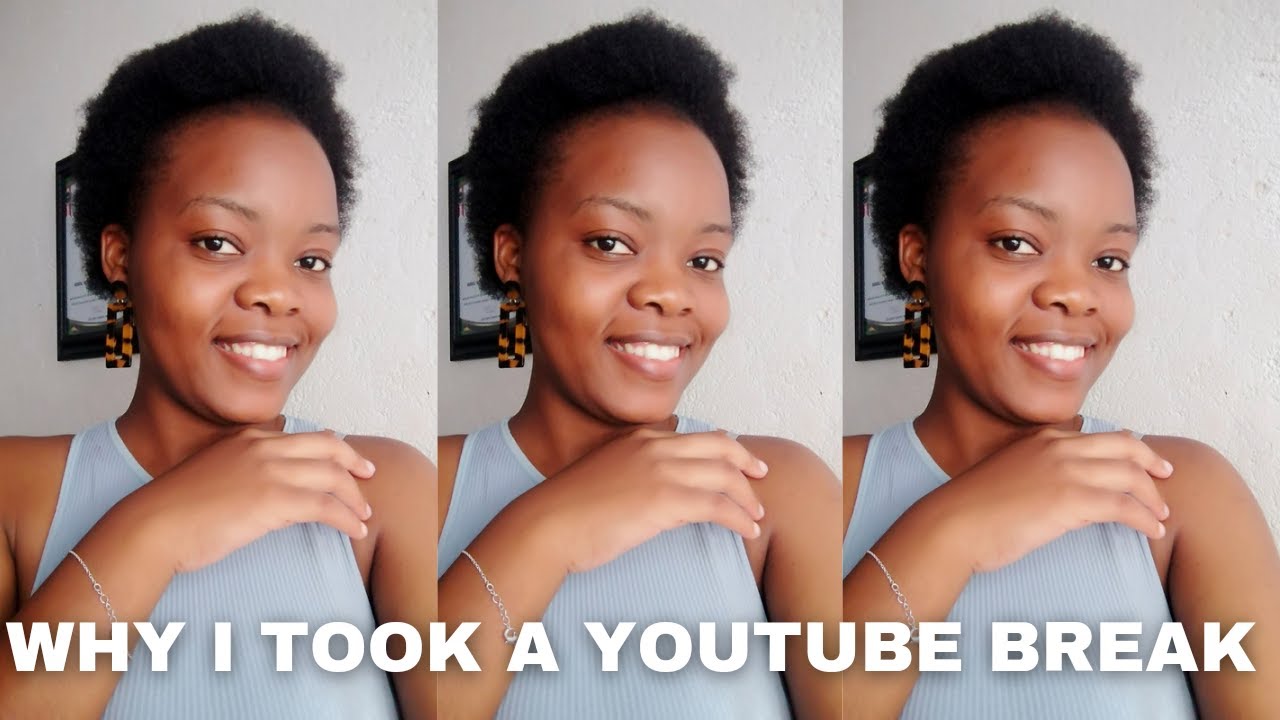 Why I took a Youtube Break - YouTube