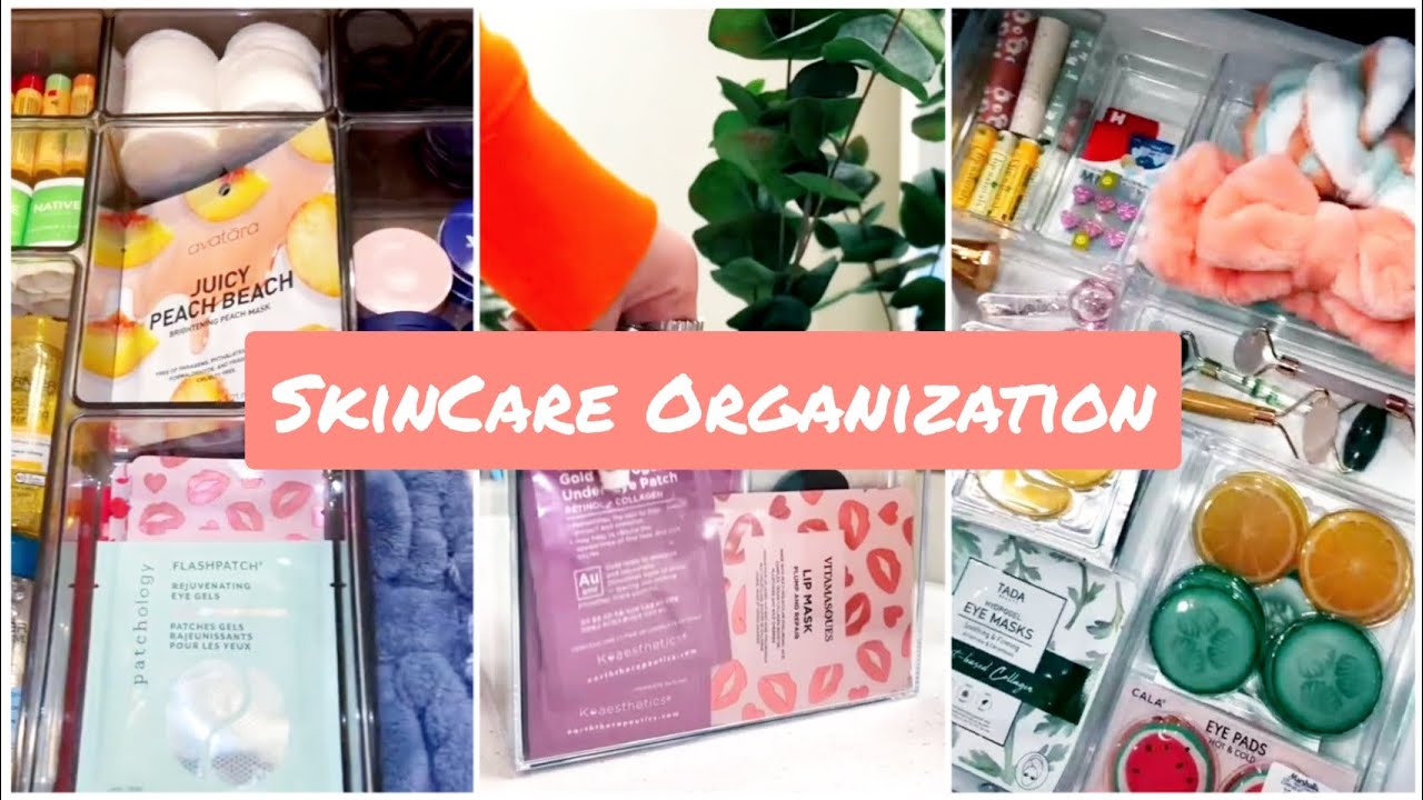 Skin Care Organization| Bathroom RestokinG And Organization|ASMR #asmr ...