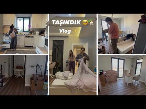 TAŞINDIK 🏡 YENİ EVE DEKORASYON ALIŞVERİŞİM✨ VLOG 