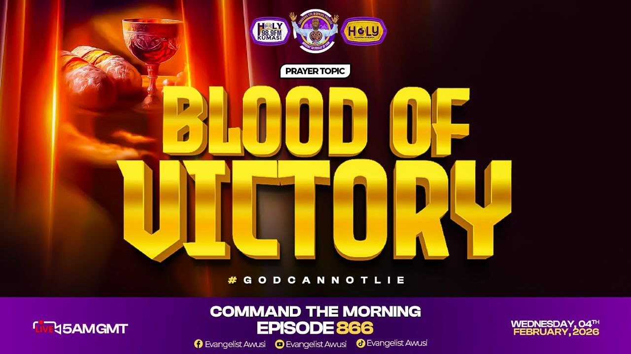 BLOOD OF VICTORY || CTM EPISODE 866. #commandthemorning - YouTube