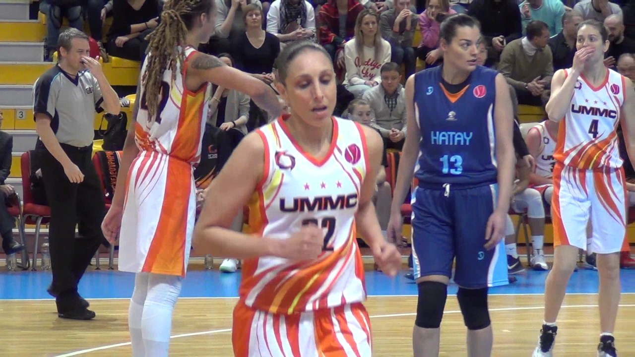 УГМК Екатеринбург (Россия) - "Хатай" (Турция). BC UMMC (Ekaterinburg, Russia) - "Hatay" (Turkey ...