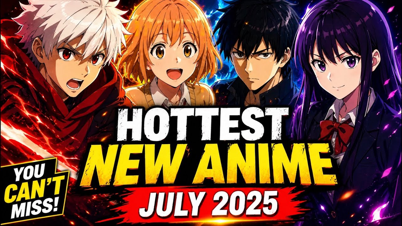 Hottest New Anime of July 2025 You Can’t Miss! - YouTube