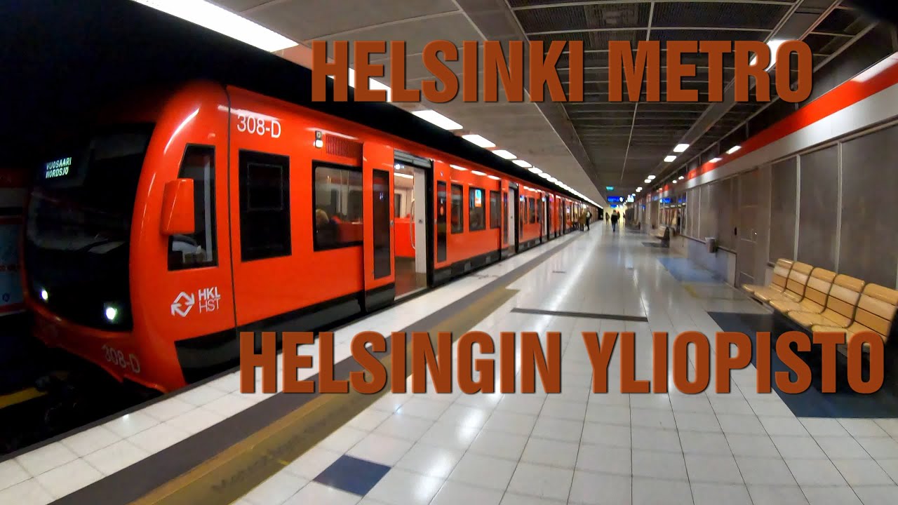 Helsinki Metro 2022 Helsingin yliopisto - YouTube