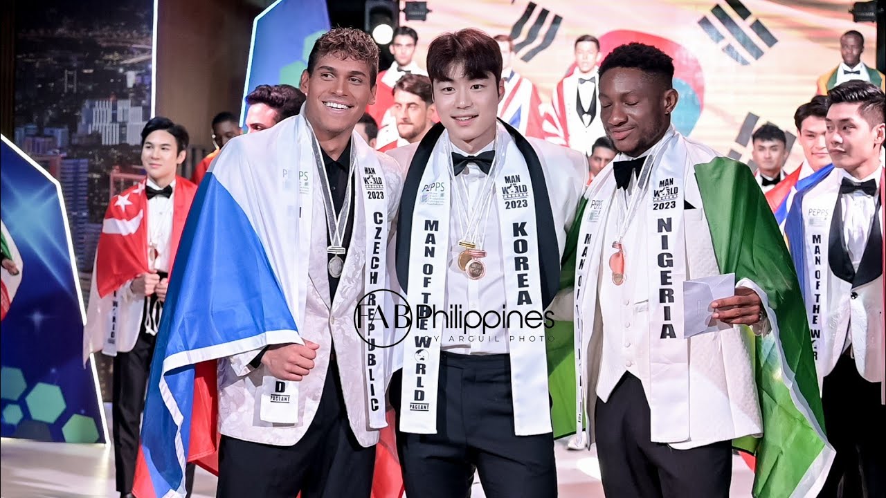 MAN of the WORLD Pageant 2023 Preliminary | Formal Wear Competition ...