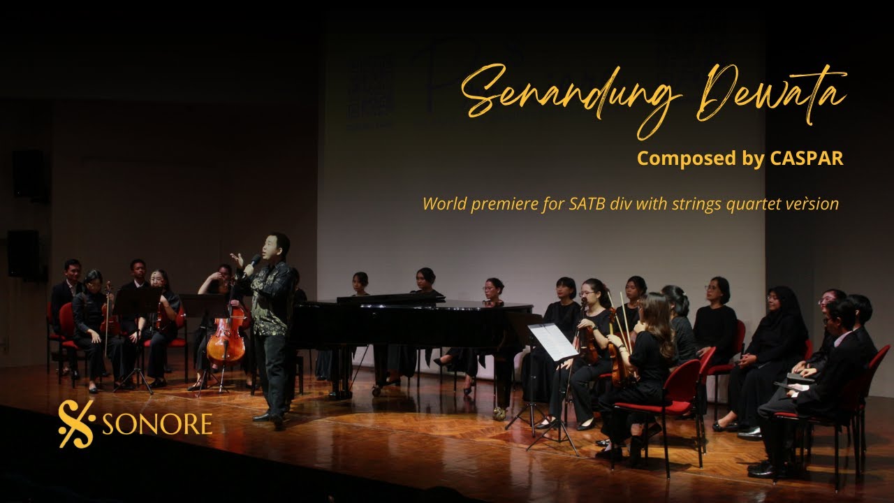 SENANDUNG DEWATA : Caspar - SONORE (premiere for strings quartet version) - YouTube