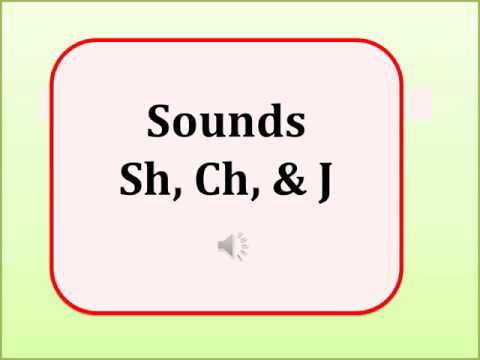 English Pronounce S-SH-CH-J - YouTube