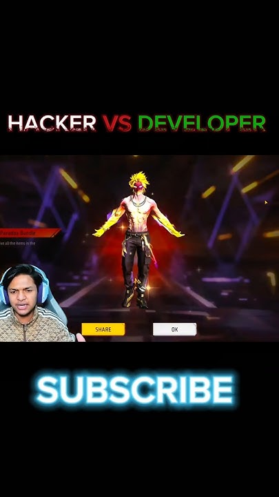 LEGENDARY PARADOX BUNDLE 💀 HACKER VS DEVELOPER ☠️ WAIT FOR THE END 😉🍷 GARENA FREE FIRE - YouTube