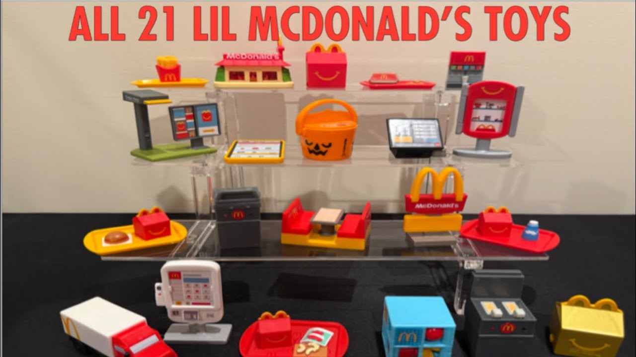 All 21 Lil McDonald’s Happy Meal Toys Full Set July 2025 - YouTube