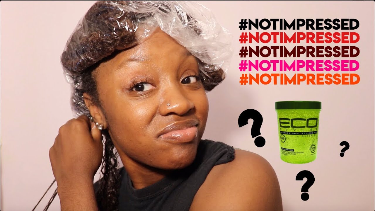 I FINALLY TRIED ECO STYLER GEL WITH A WASH N GO | Texture ID Styling ...