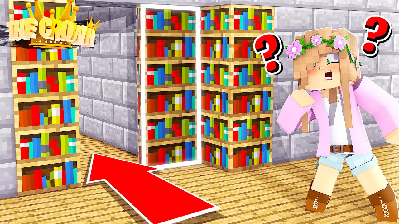 Minecraft THE CROWN : SECRET ROOM IN THE CASTLE! | Roleplay | Little ...