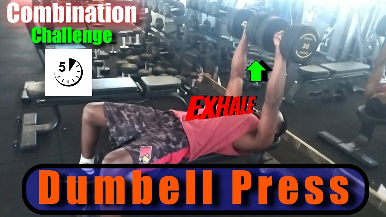 How To Do a Dumbell Bench Press || Dumbell Press Challenge🔥 - YouTube