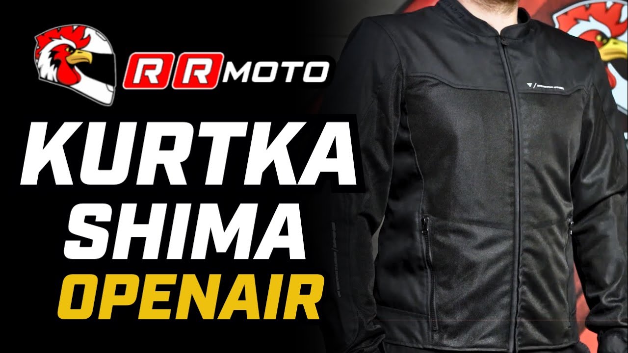 SHIMA OPENAIR - lekka i przewiewna kurtka na motocykl - YouTube