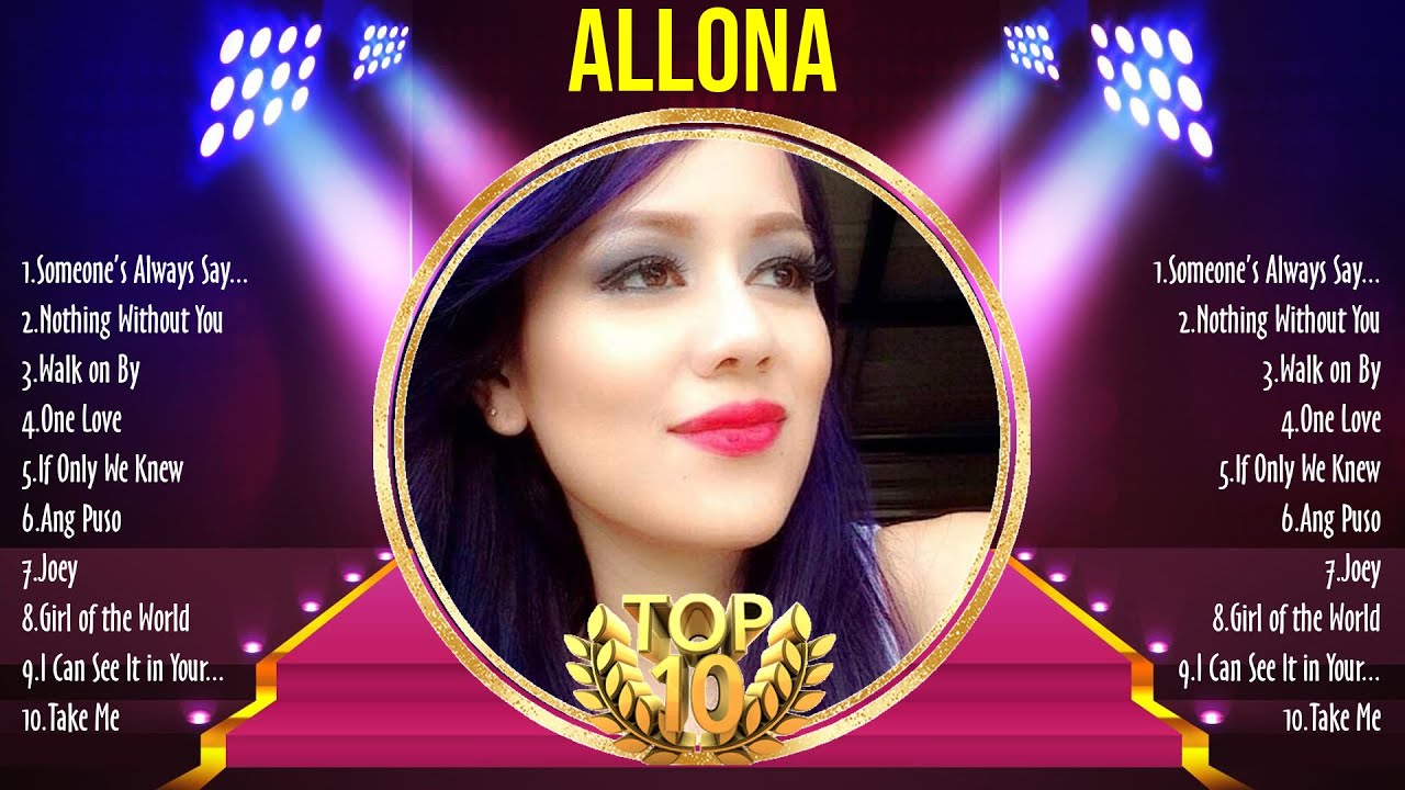 Allona Greatest Hits OPM Tagalog Full Album 2024 ~ The Best OPM Tagalog ...