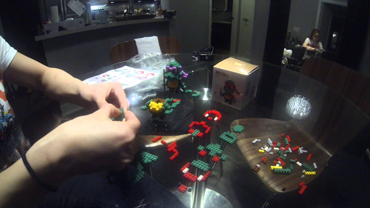 raphael ninja turtle lego build - YouTube
