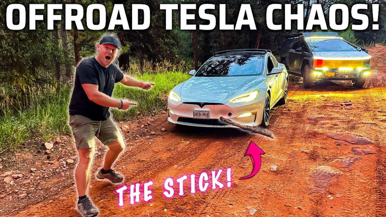 I Shredded My Tesla Plaid OFFROAD! Shocking & Insane! Plus Cybertruck ...