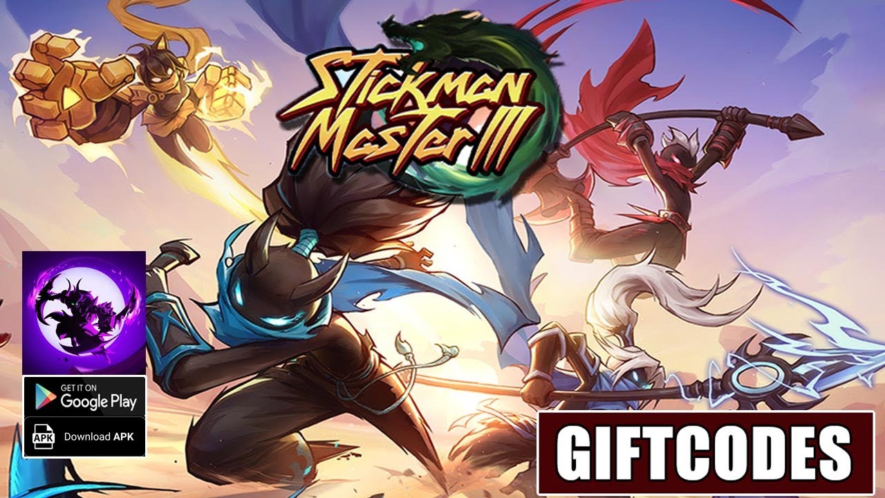 Stickman Master III: Idle RPG Gameplay & Gift Codes - Android Game ...