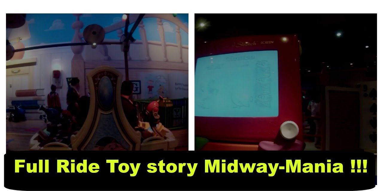 TOY STORY MIDWAY MANIA !!! - YouTube