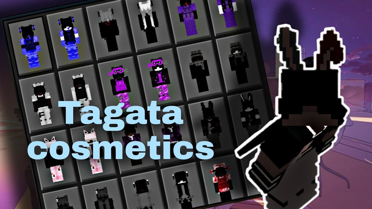 New tagata skinpack with cosmetics and matching skins:D - YouTube