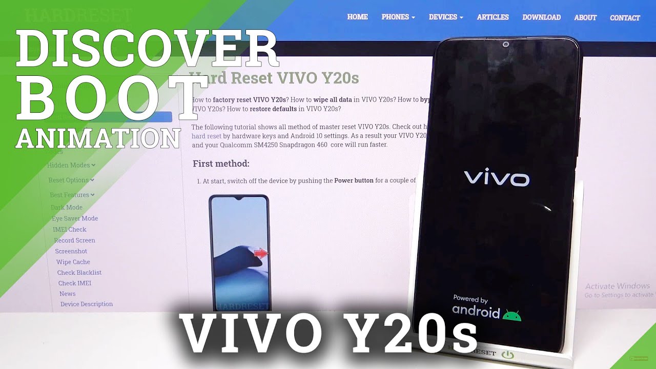 Boot Animation of VIVO Y20s – Welcoming Panel - YouTube